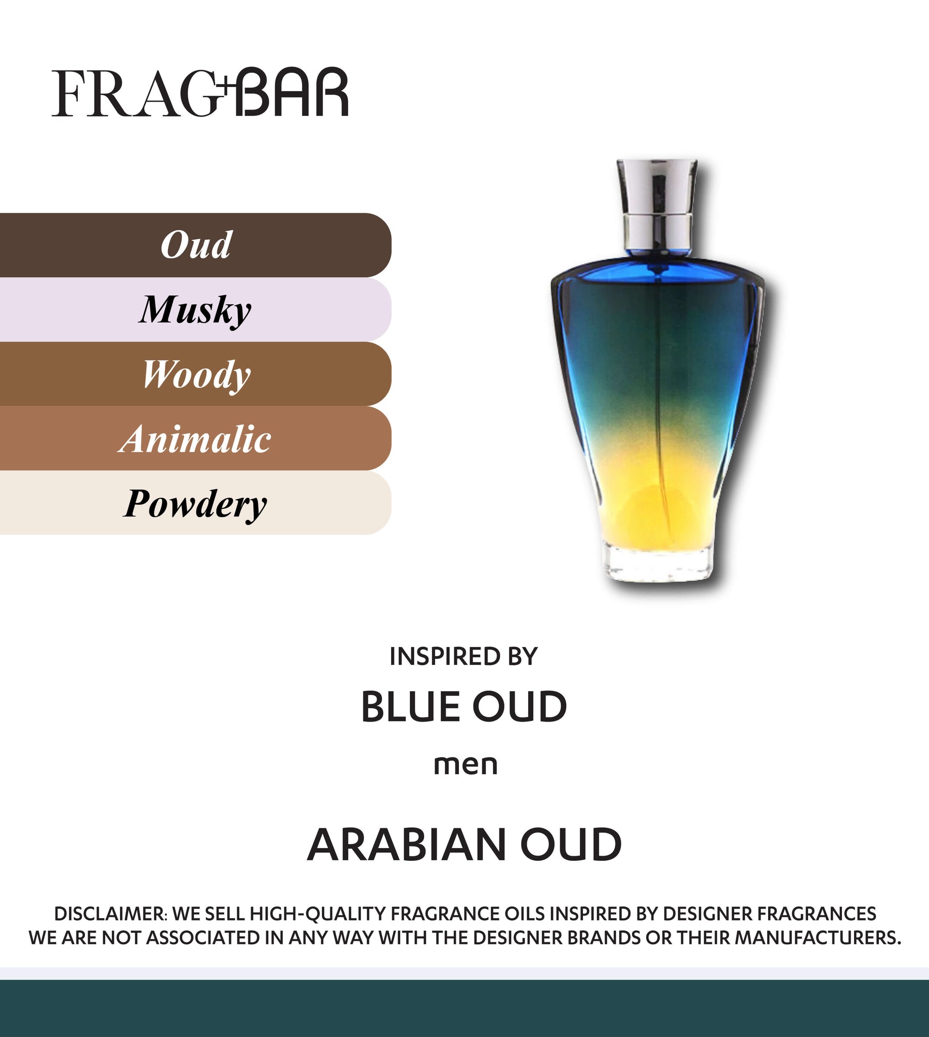 BLUE OUD Inspired by Arabian Oud | FragBar– Frag+Bar
