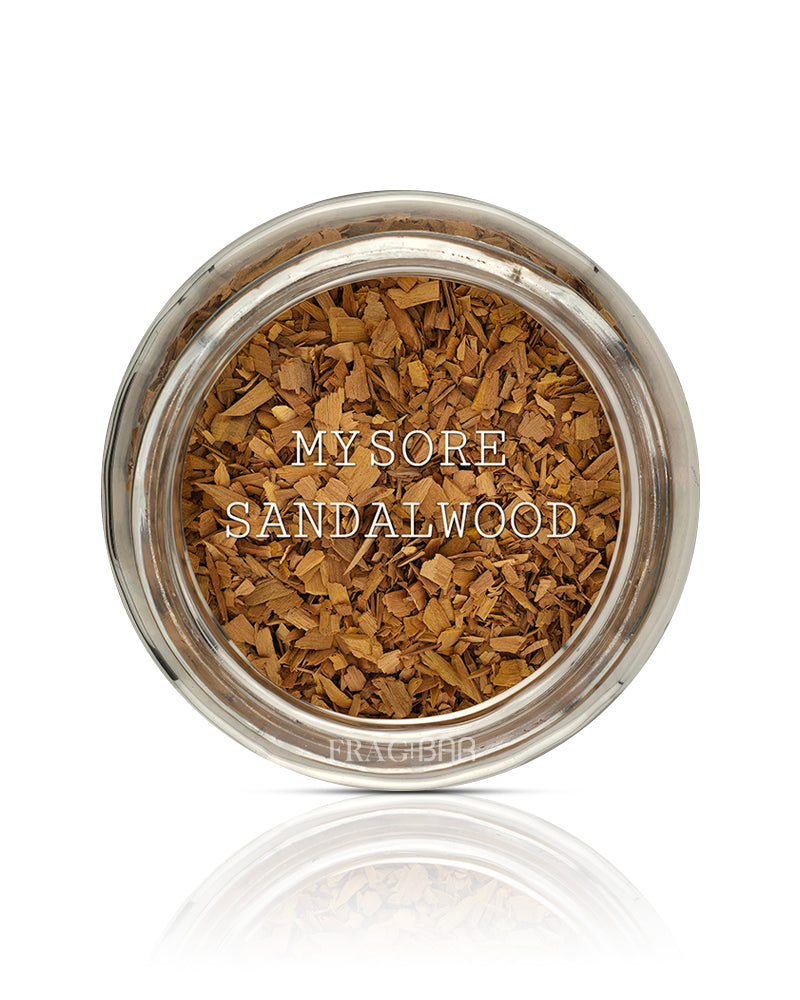 MYSORE SANDALWOOD CHIPS | Frag+Bar