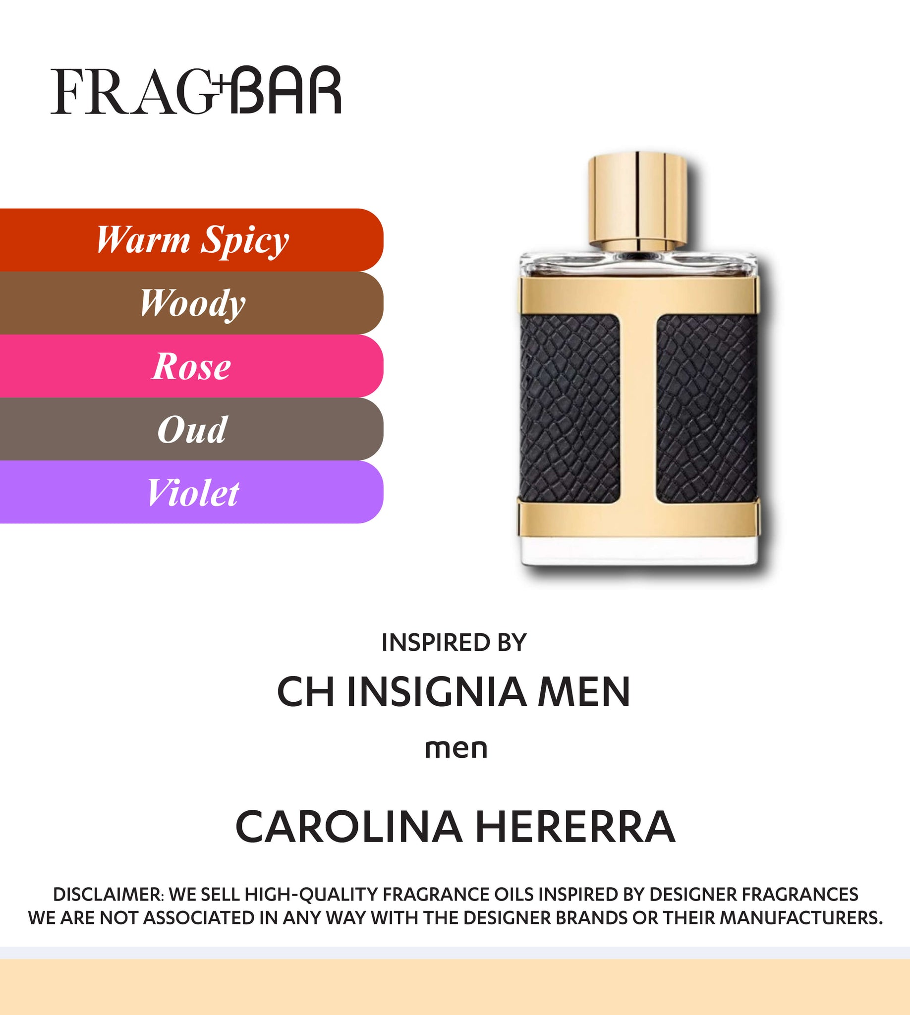 CH INSIGNIA MEN Inspired by Carolina Herrera | FragBar– Frag+Bar