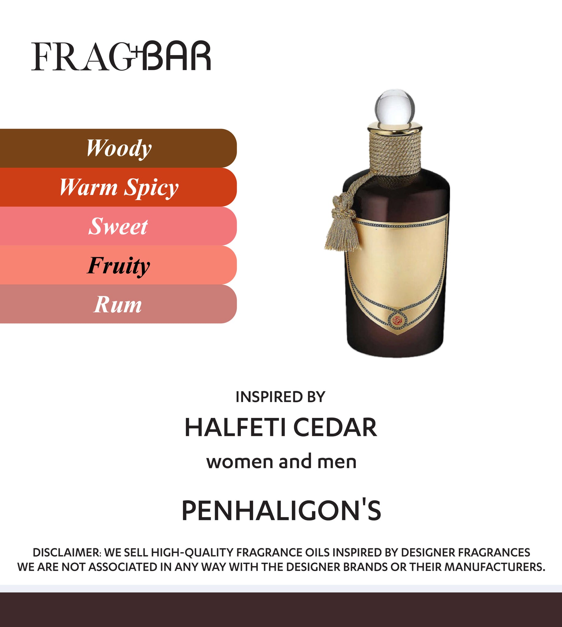 HALFETI CEDAR Inspired by Penhaligon's | FragBar– Frag+Bar