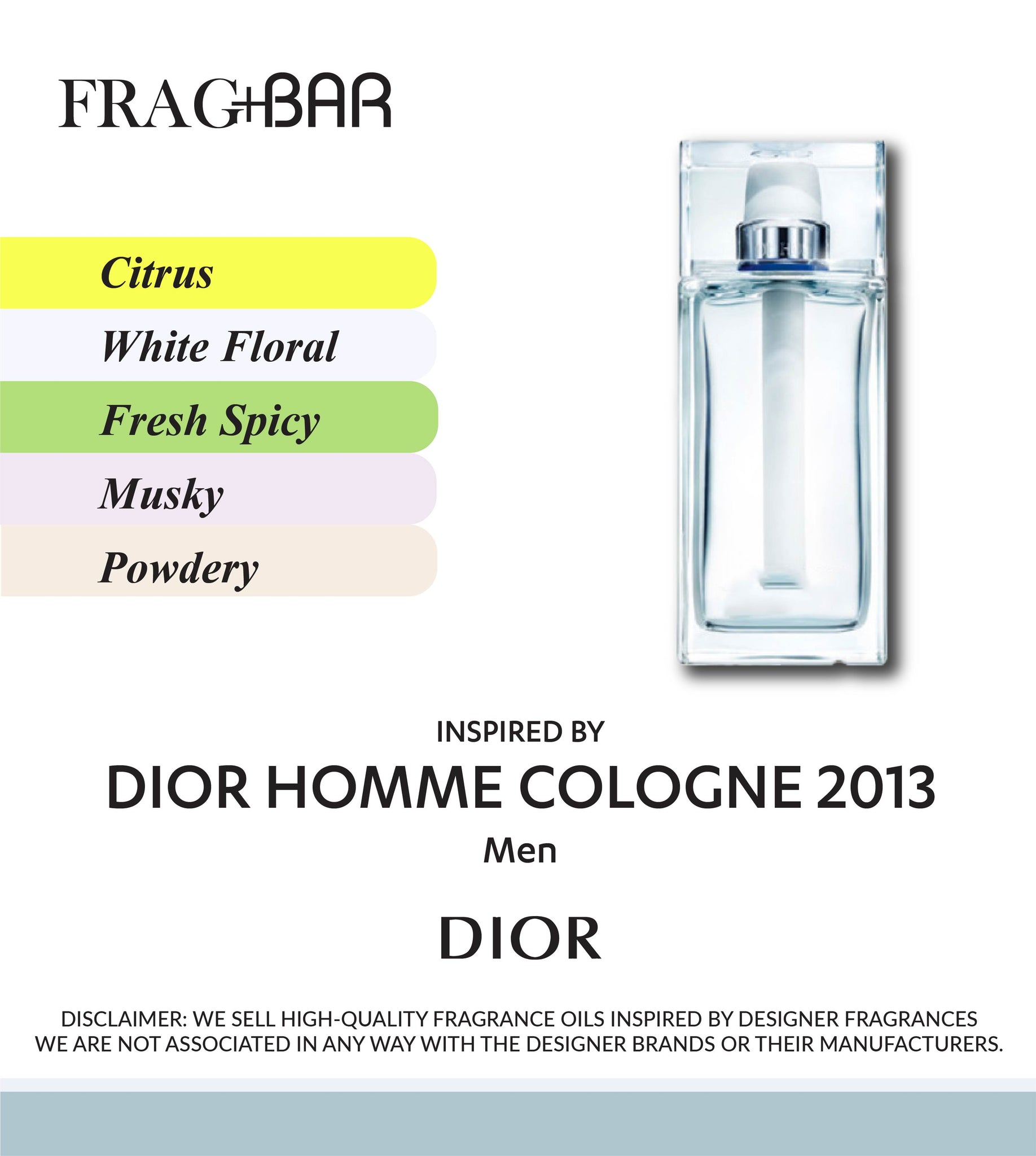 DIOR HOMME COLOGNE | Frag+Bar