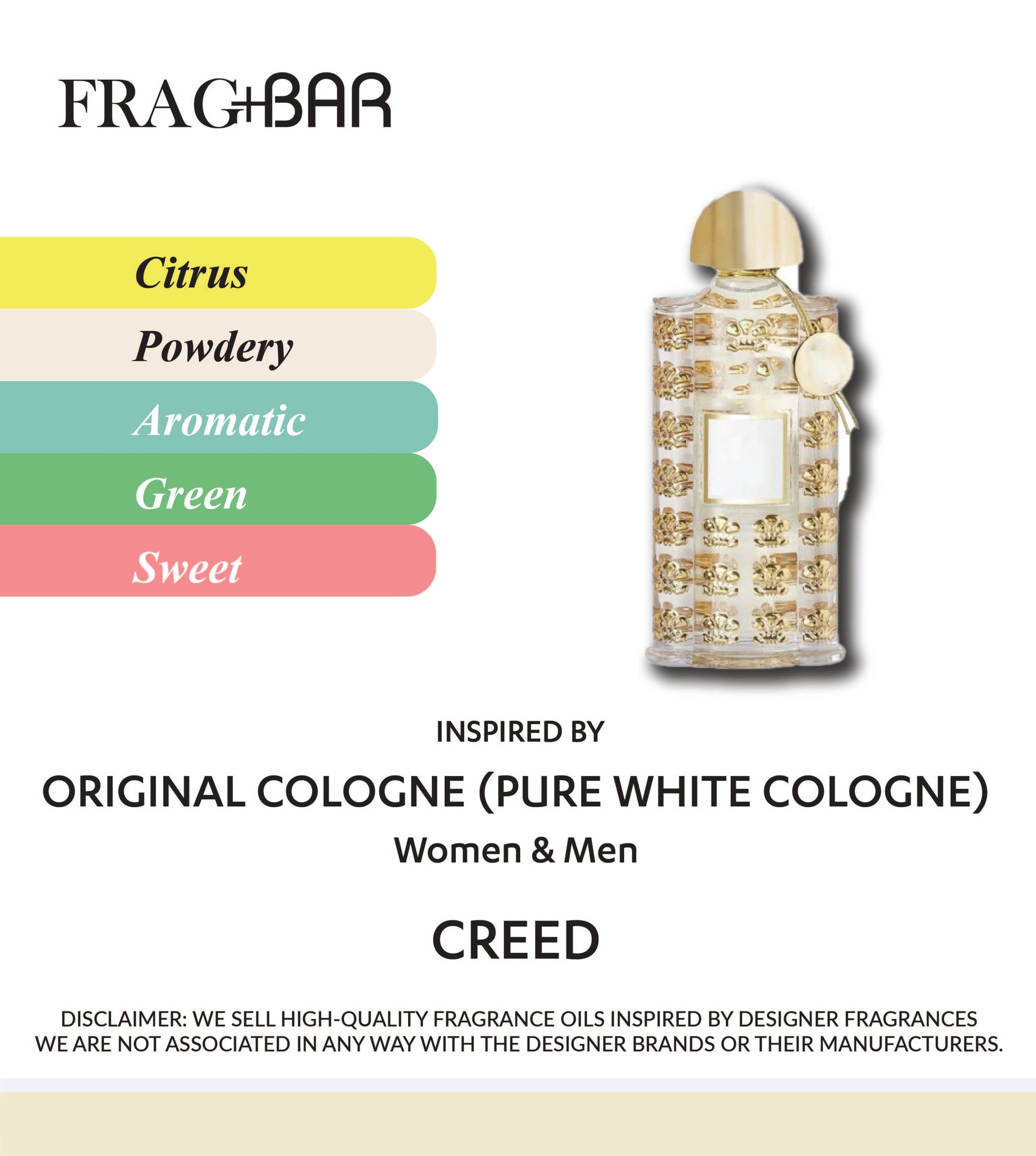 PURE WHITE COLOGNE | Frag+Bar