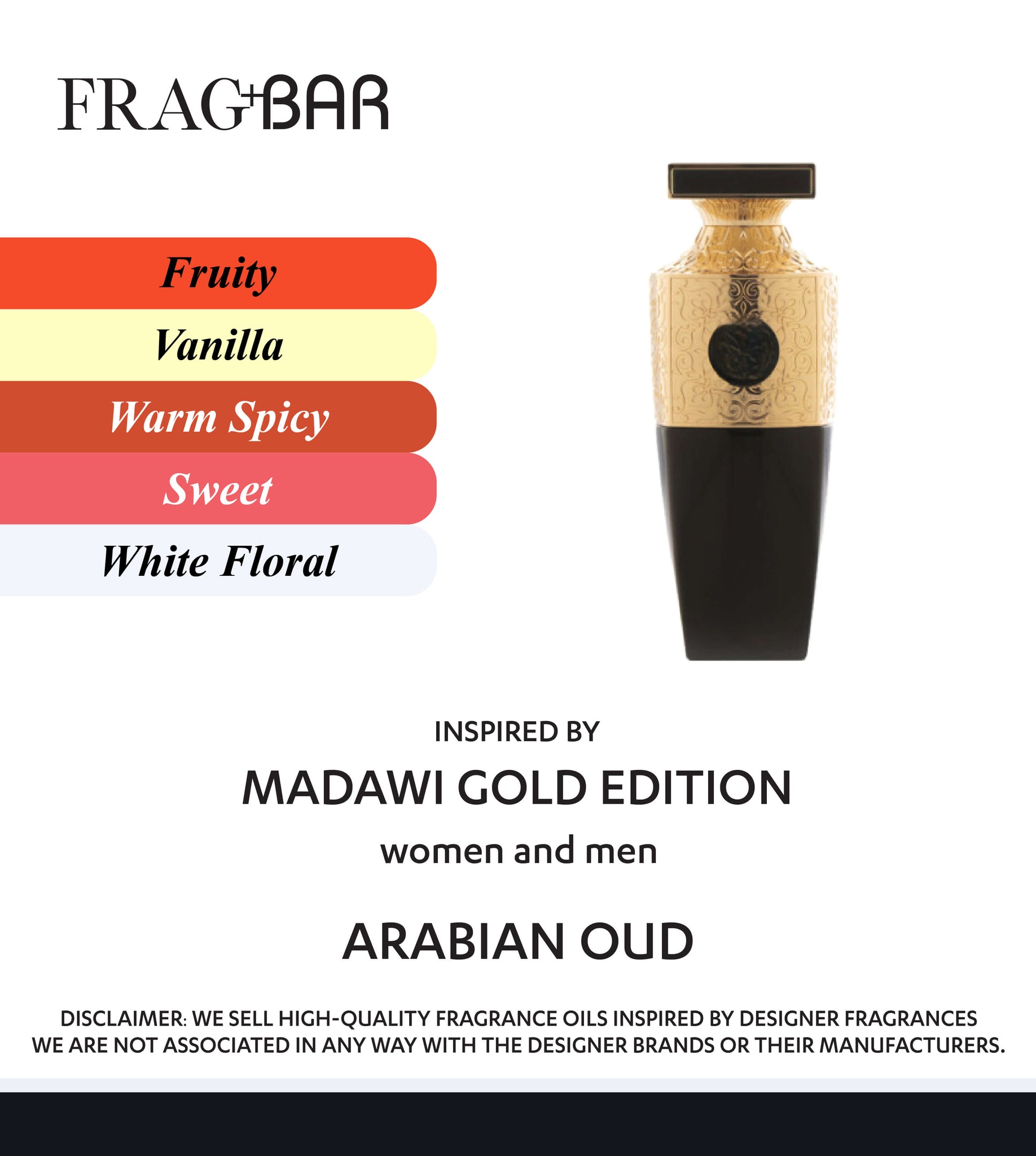 MADAWI 40 YEARS GOLD EDITION | Frag+Bar