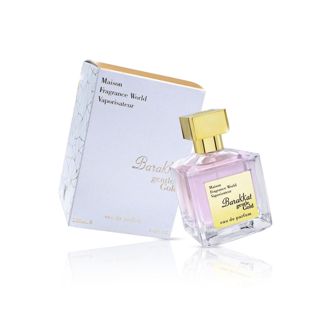 BARAKKAT GENTLE GOLD by Fragrance World 100ml Eau de Parfum– Frag+Bar